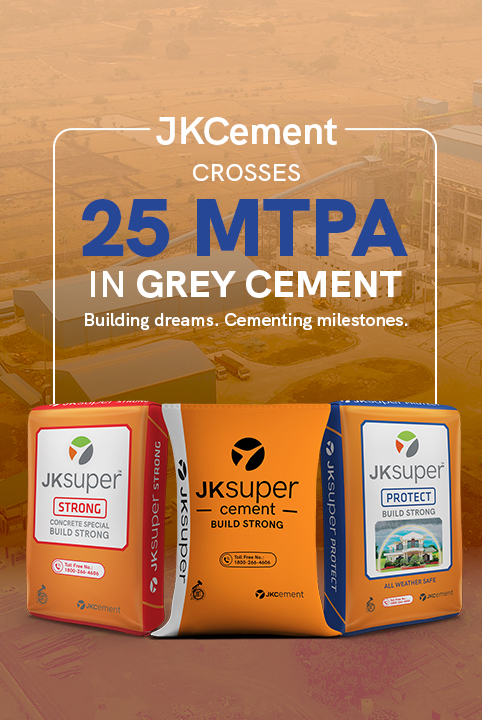 JKC Grey Cement - Best Quality Cement for Durable & Quality Construction