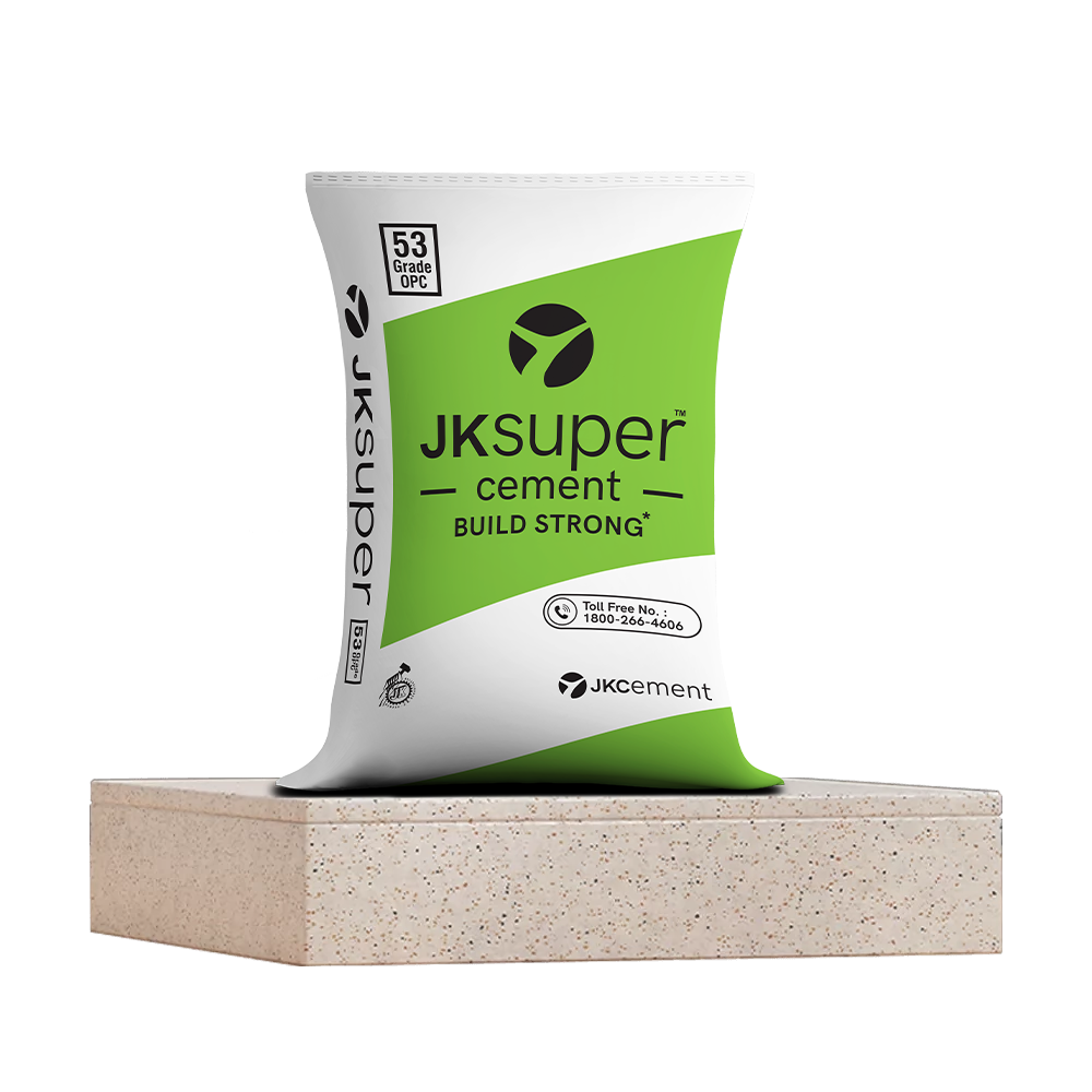 JK Super OPC 53 Cement | Strong 53 Grade Grey Cement for Construction ...