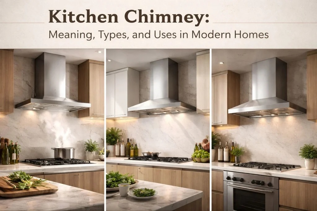 Kitchen Chimney Guide for Modern Homes: Types and Benefits